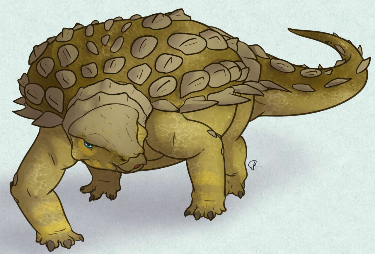 Gargoyleosaurus — анкілозавр з юри 🦤 Вимерлий світ